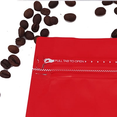 250g Coffee beans Metallized Box Bottom Coffee Package - Qingdao Tongli ...