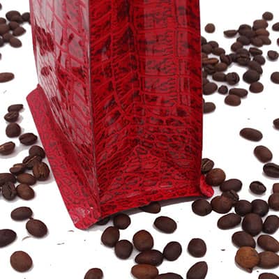 250grams roasted beans stiff block bottom coffee package - Qingdao ...
