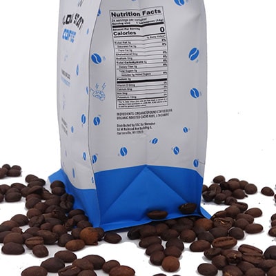 12oz Noowave roasted beans flat bottom re-sealable sachet - Qingdao ...