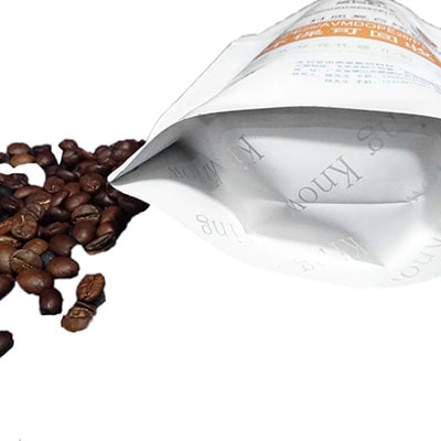 Mono materials metallized layer standup zipper coffee doypack bag ...